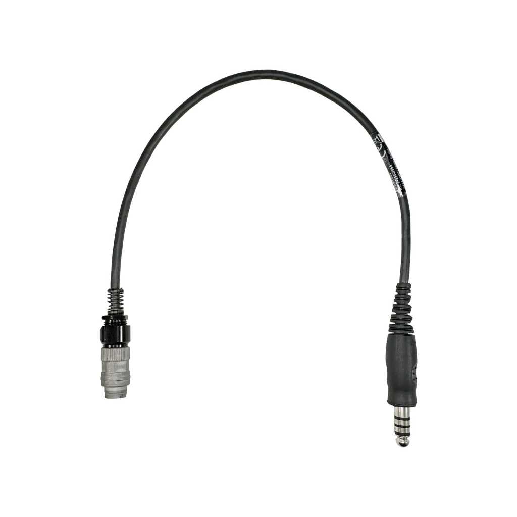 3M Peltor, Intercom Cable for HH & NH90 Helicopter - FinnProtec